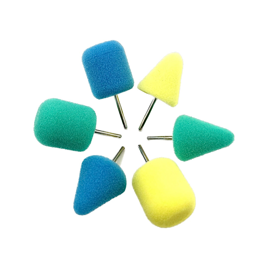 Cone and Cylinder Sponge Pad Set – Miracle Auto Care